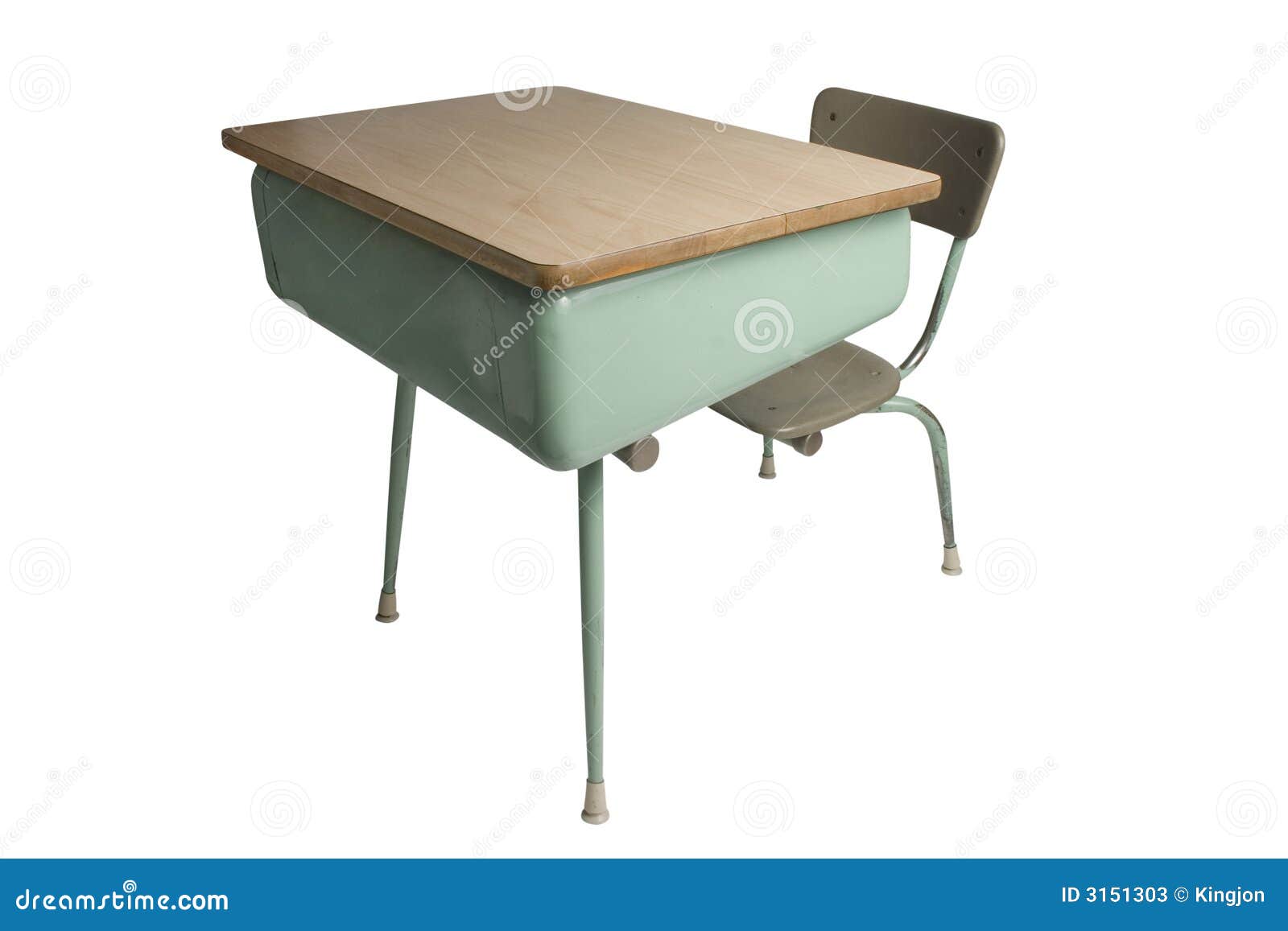 Schoolbank stock afbeelding. Image of achtergrond, geïsoleerd - 3151303