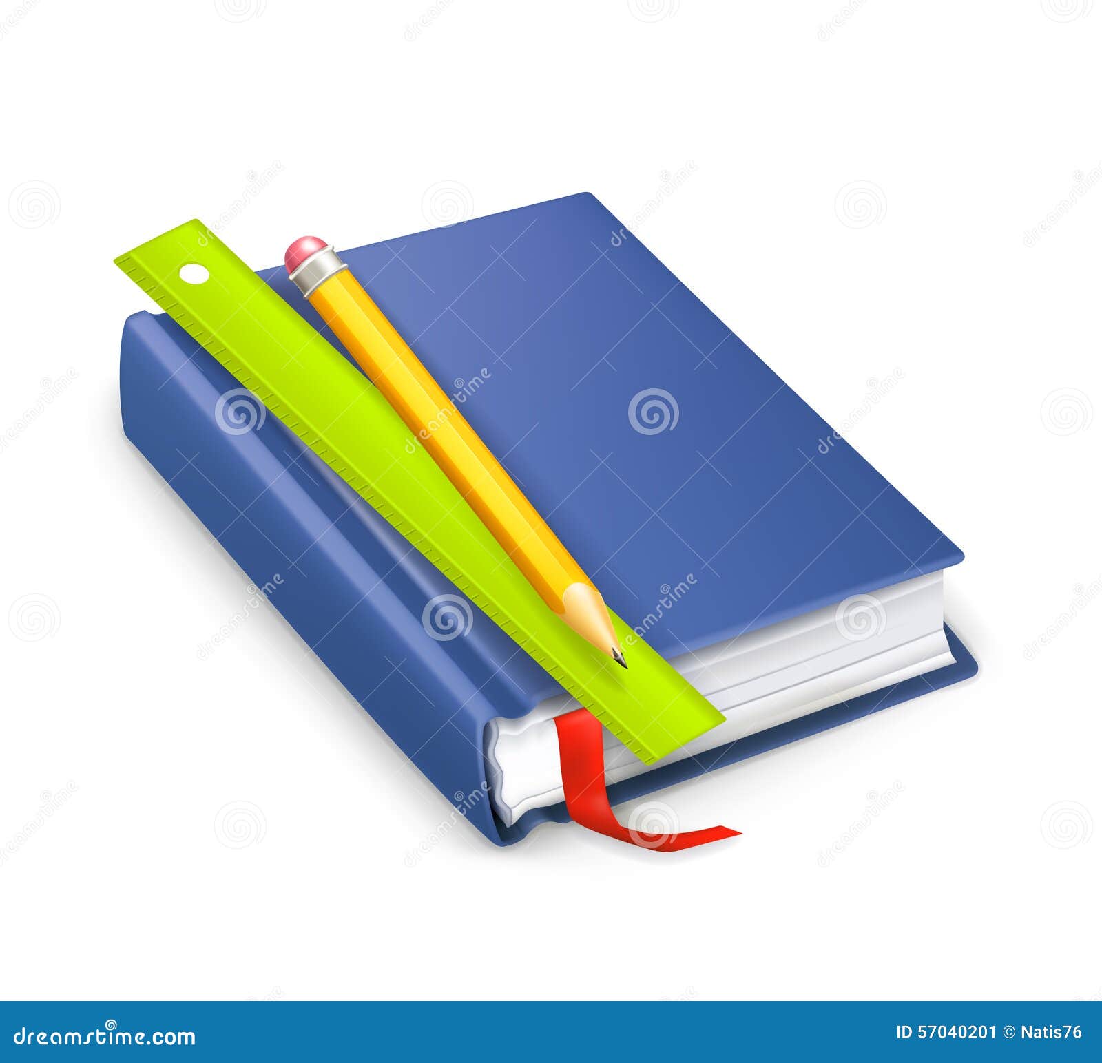 Schoolbook vector icon stock vector. Illustration of icon - 57040201