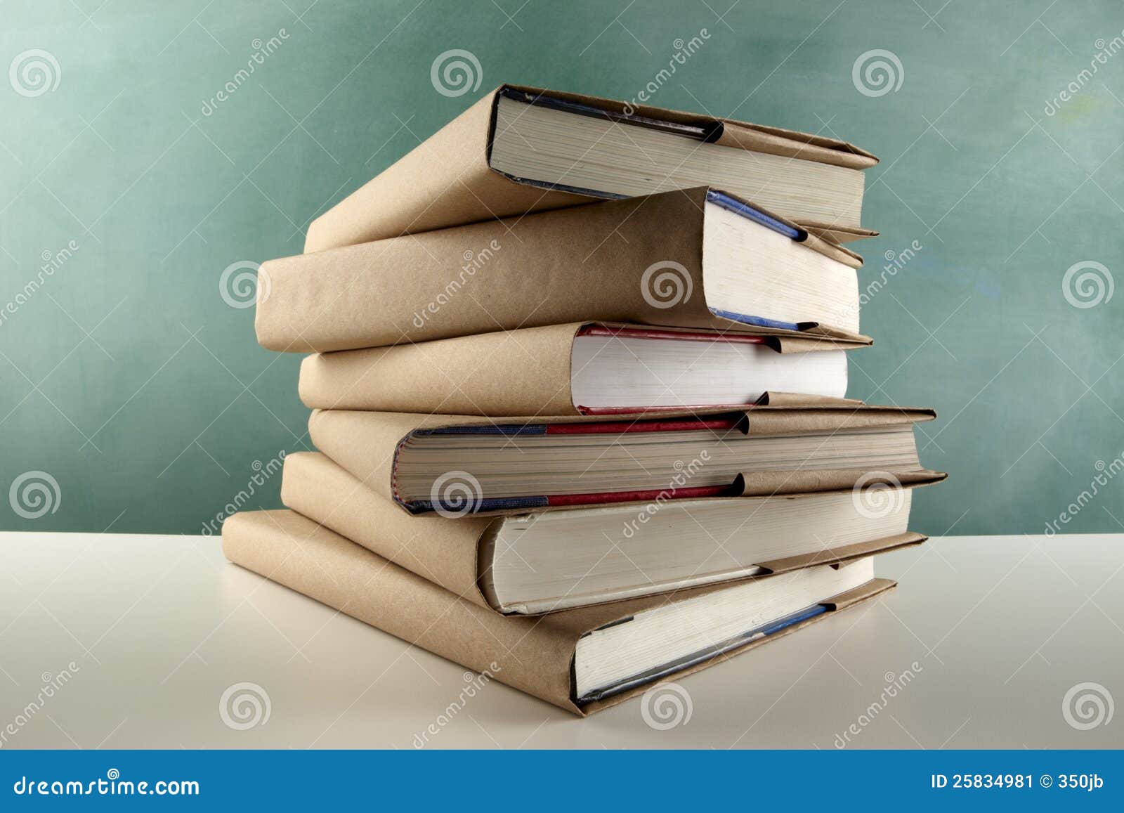 Schoolbooks stock image. Image of symbol, book, desk - 25834981