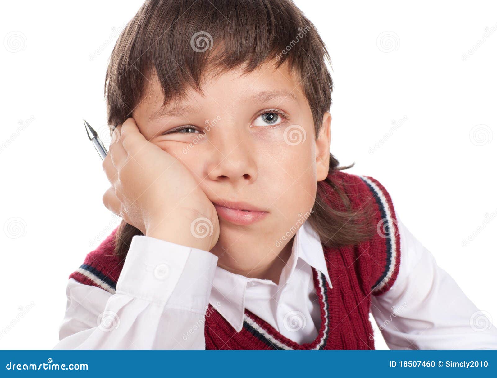 Schoolboy stock photo. Image of person, classroom, childhood - 18507460