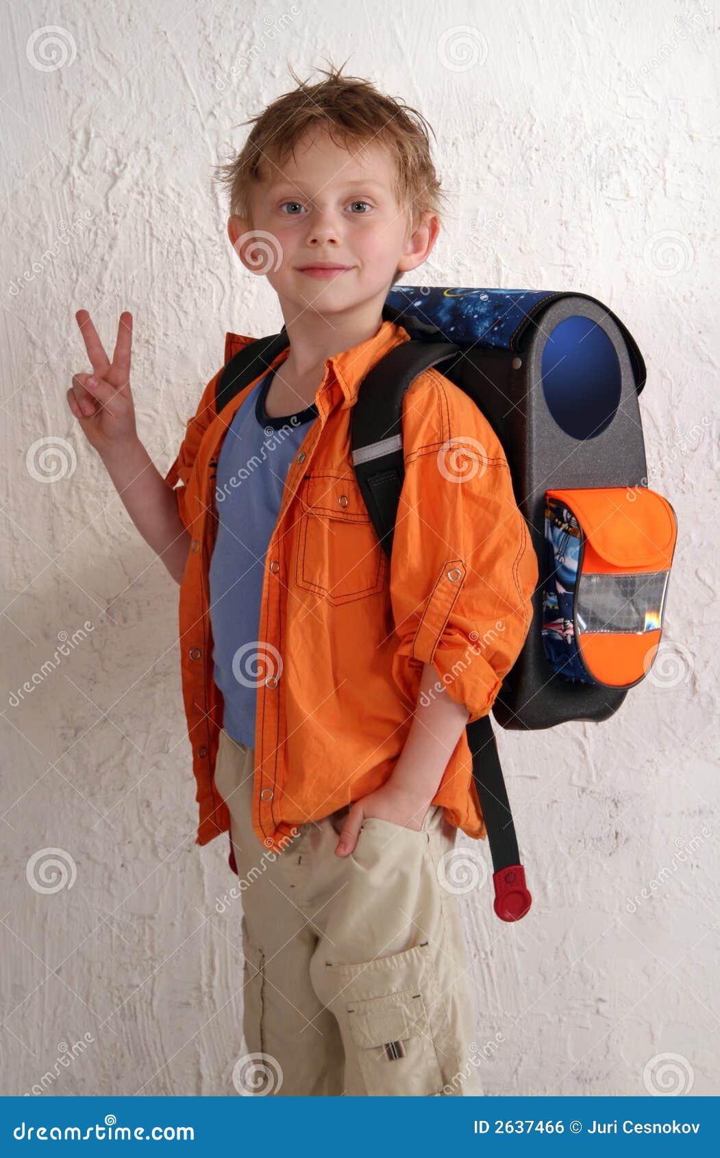 Schoolboy stock photo. Image of backpack, wisdom, learning - 2637466