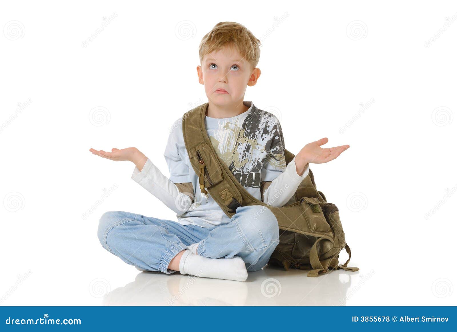 The schoolboy stock photo. Image of childhood, expressing - 3855678