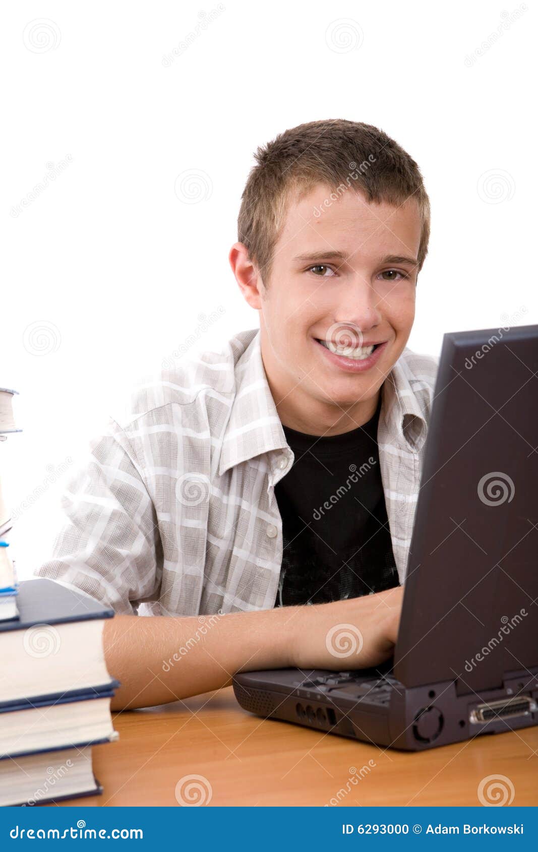 Schoolboy stock photo. Image of male, student, handsome - 6293000