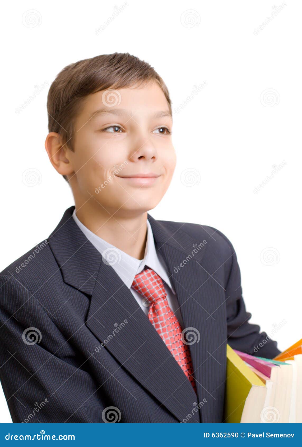 Schoolboy stock photo. Image of standing, learning, grade - 6362590