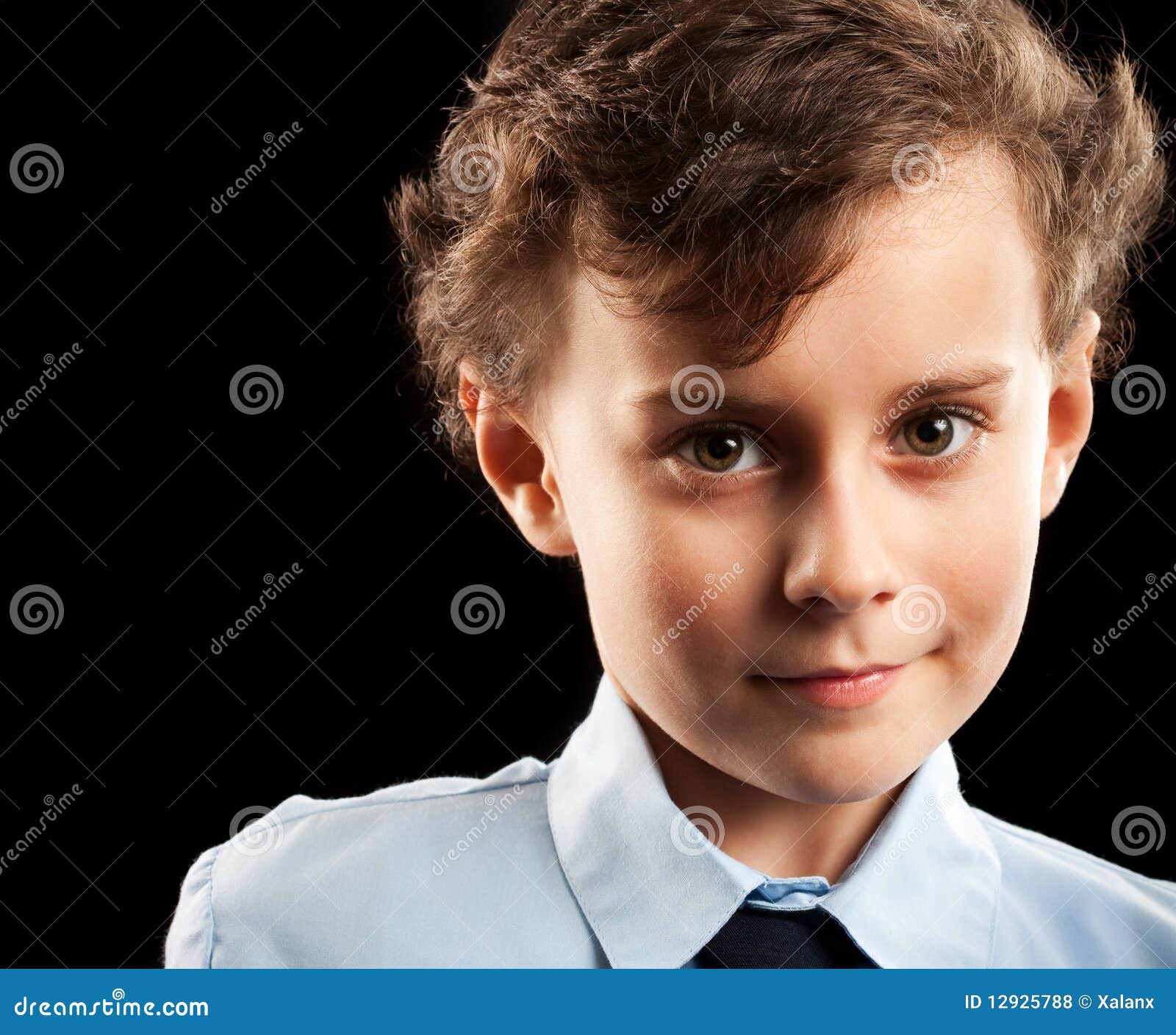 Schoolboy portrait stock photo. Image of caucasian, pupil - 12925788