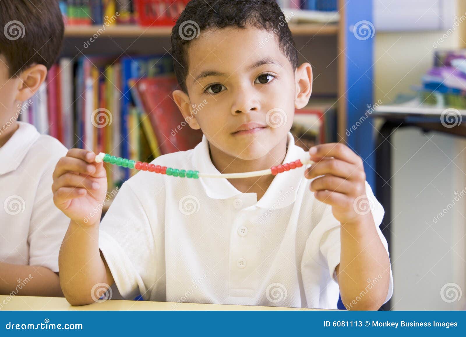 A Schoolboy in a Primary Class Stock Image - Image of colour, caribbean ...