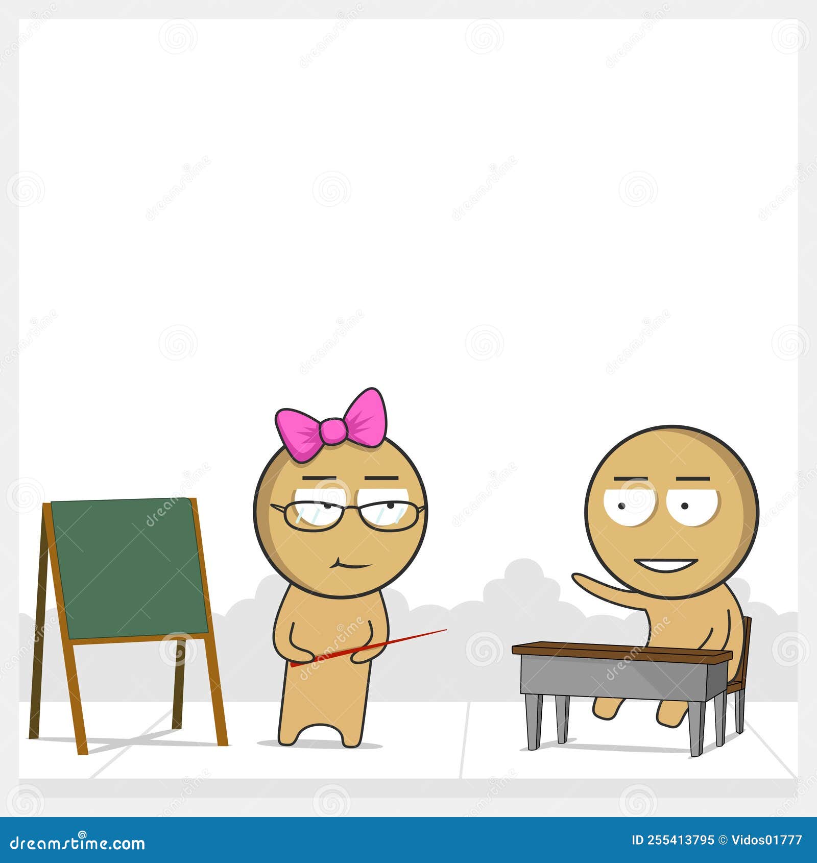 Schoolboy Studying at School. the Boy is Sitting at the Desk Stock ...