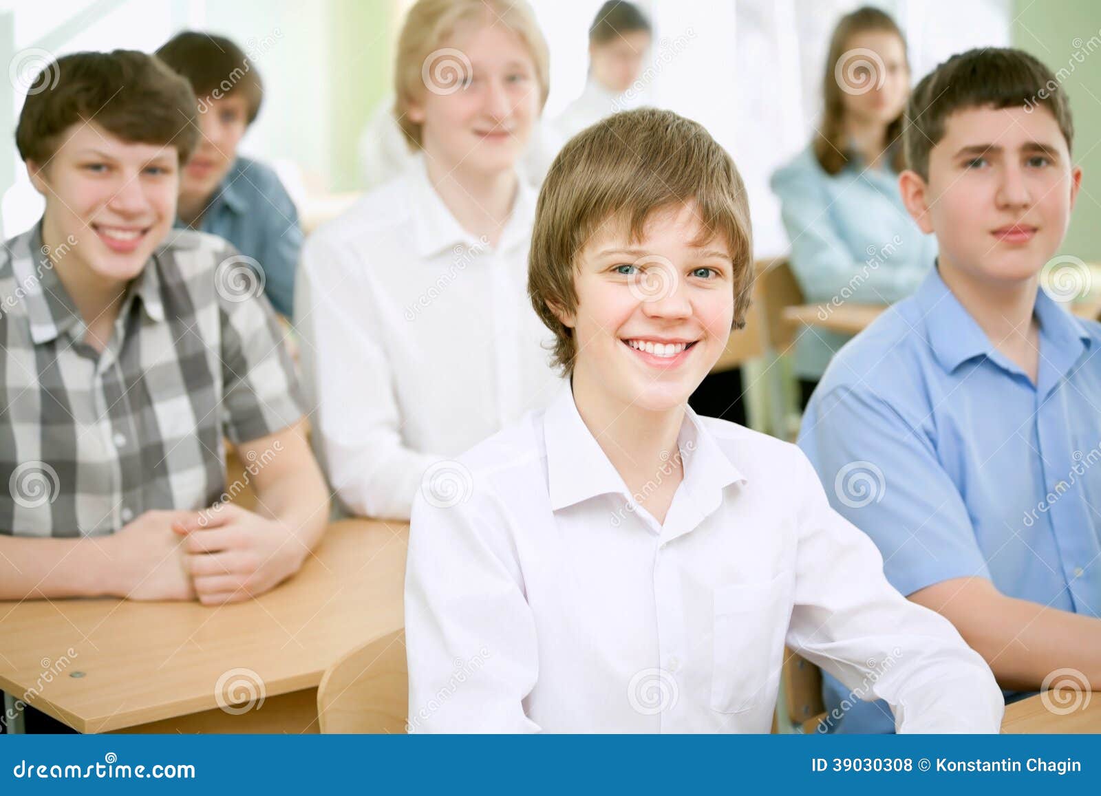 Schoolboys stock photo. Image of exam, 1415, class, portrait - 39030308