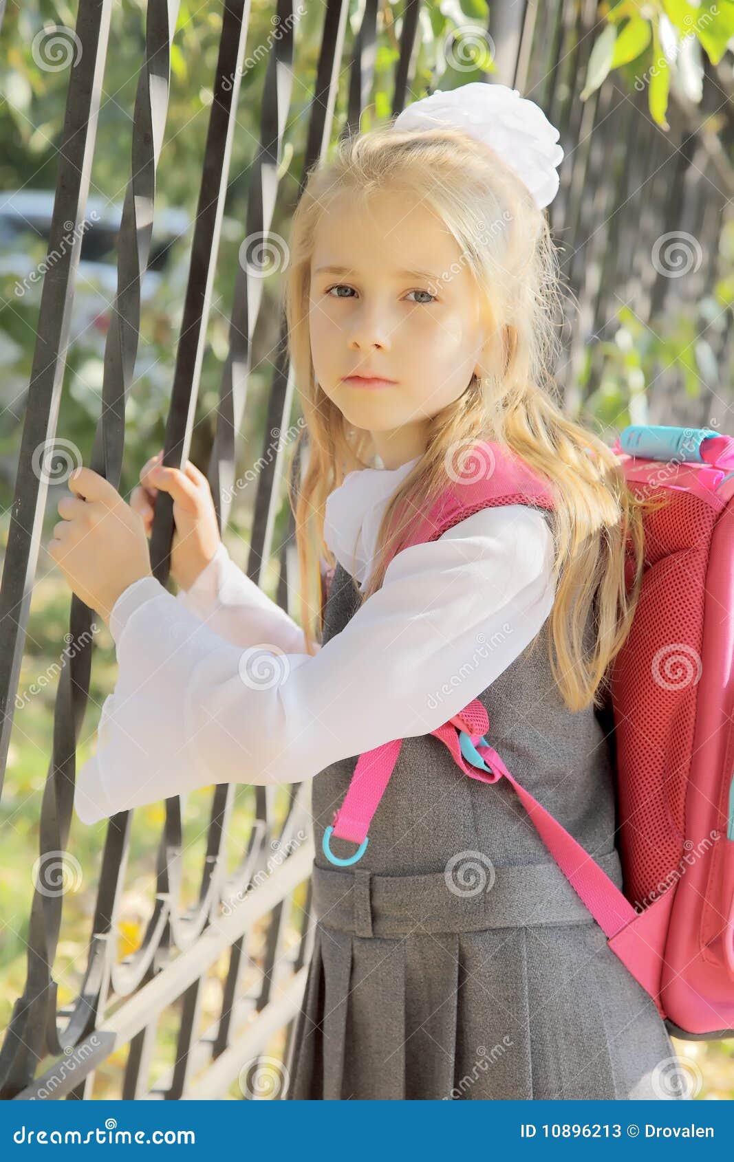 Schoolgir stock image. Image of female, studying, preschool - 10896213