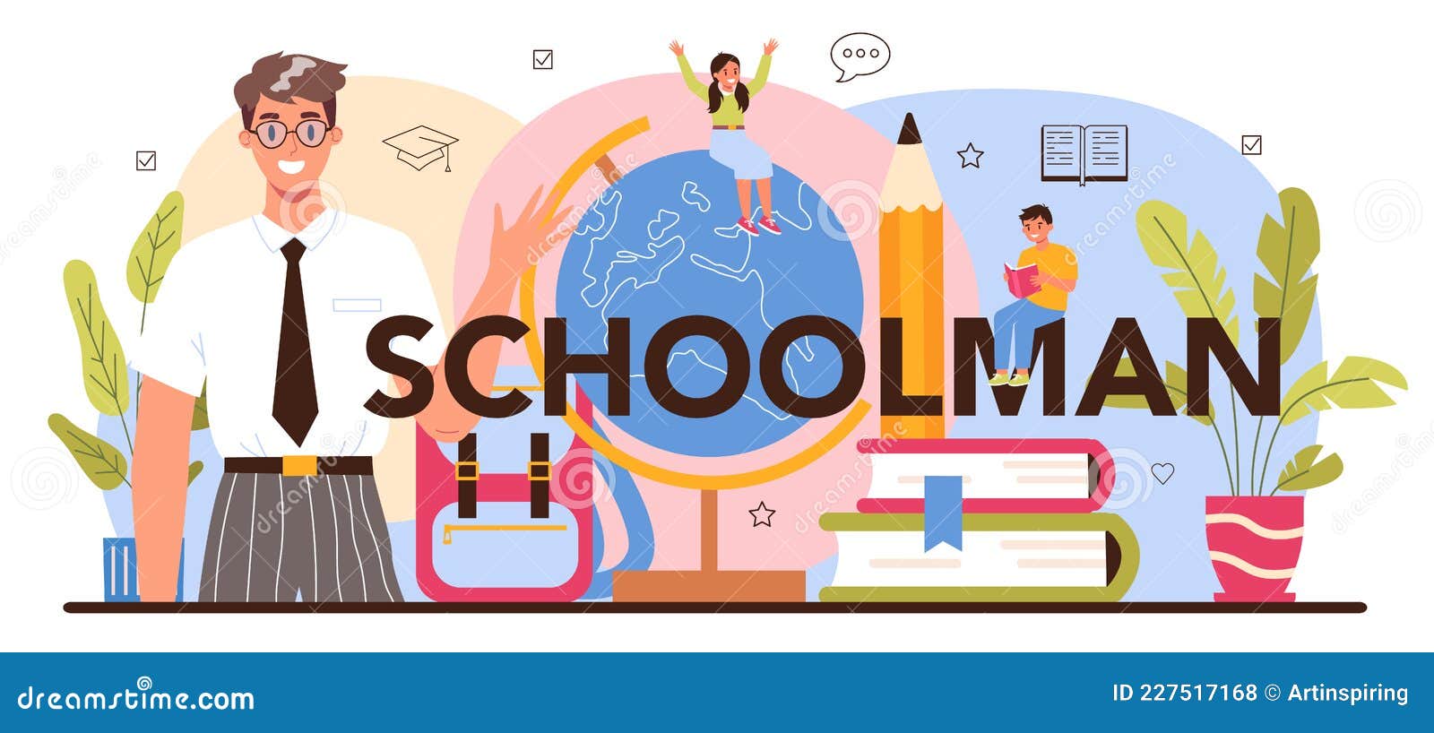 Schoolman Cartoons, Illustrations & Vector Stock Images - 172 Pictures ...