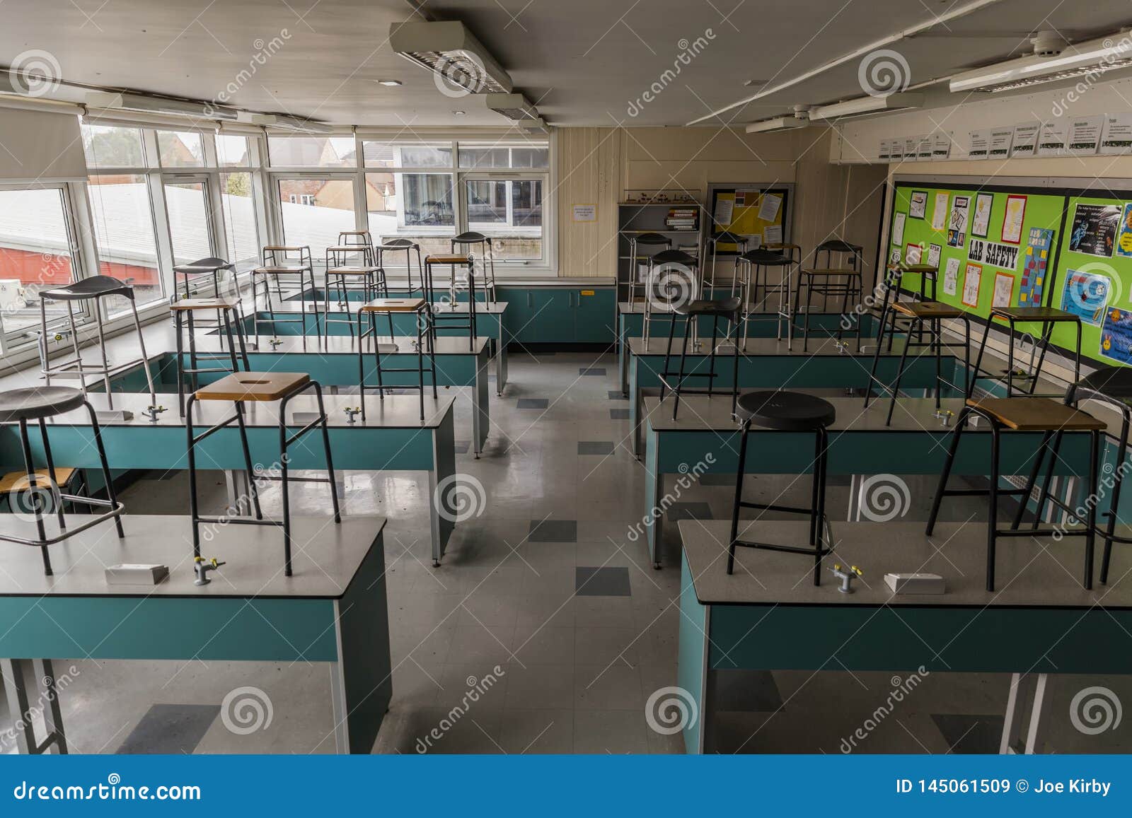Schools Science Department. Editorial Stock Image - Image of ...