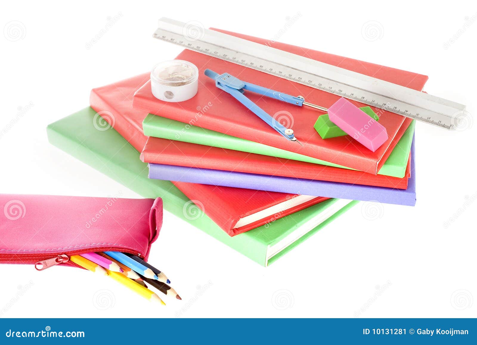 Schoolstuff stock image. Image of primary, bright, office - 10131281
