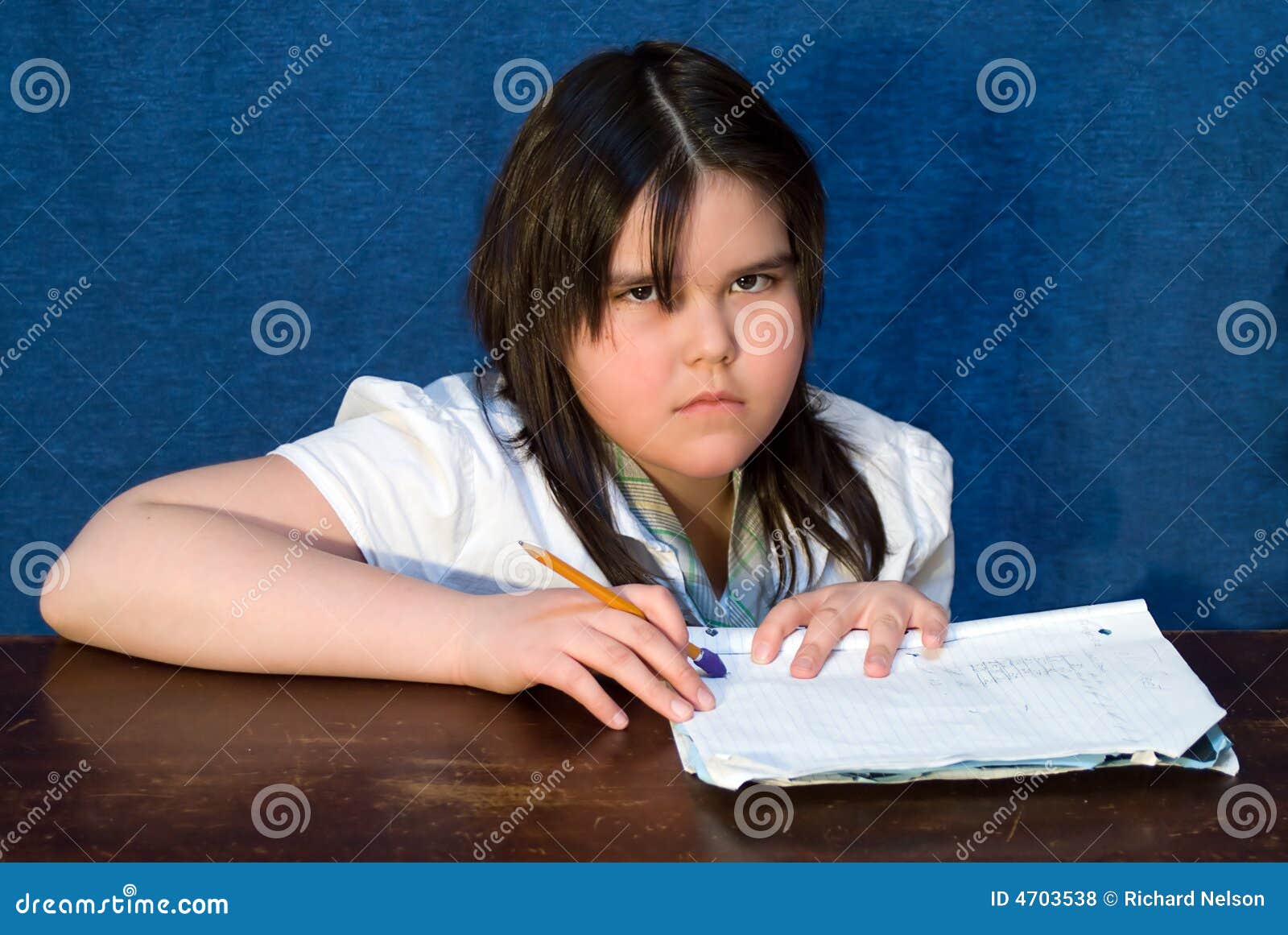 Schoolwork stock photo. Image of homework, working, female - 4703538