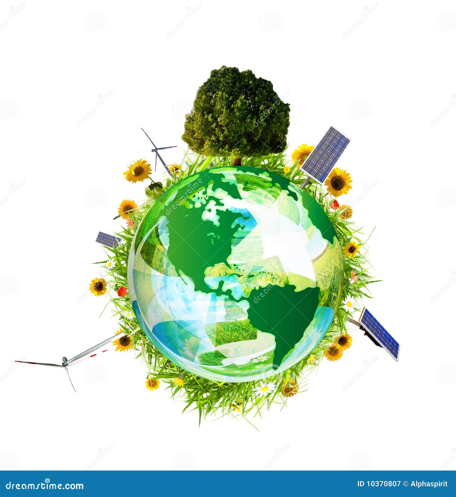 Schoon milieuconcept 4 stock illustratie. Illustration of wisselend ...