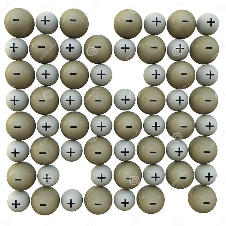 Schottky defect stock illustration. Illustration of atom - 55335066