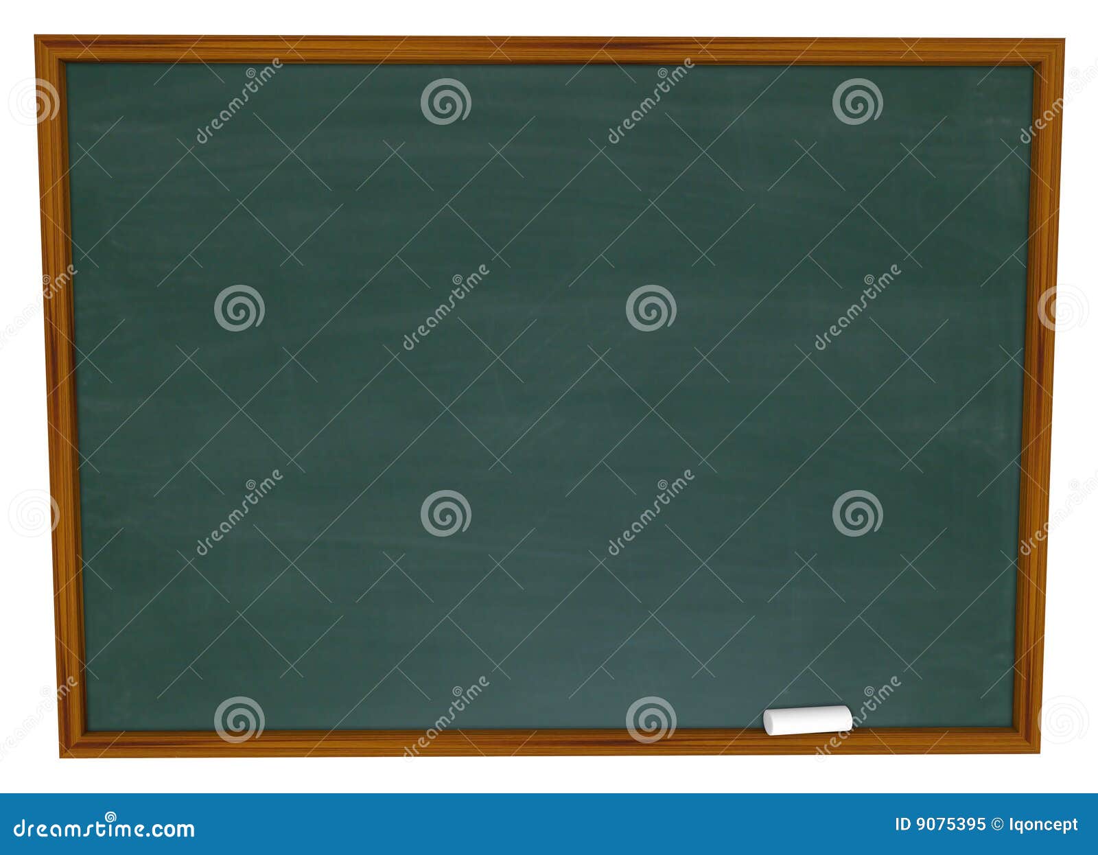 Schrijf Uw Bericht Op Leeg Bord Stock Illustratie - Illustration of ...