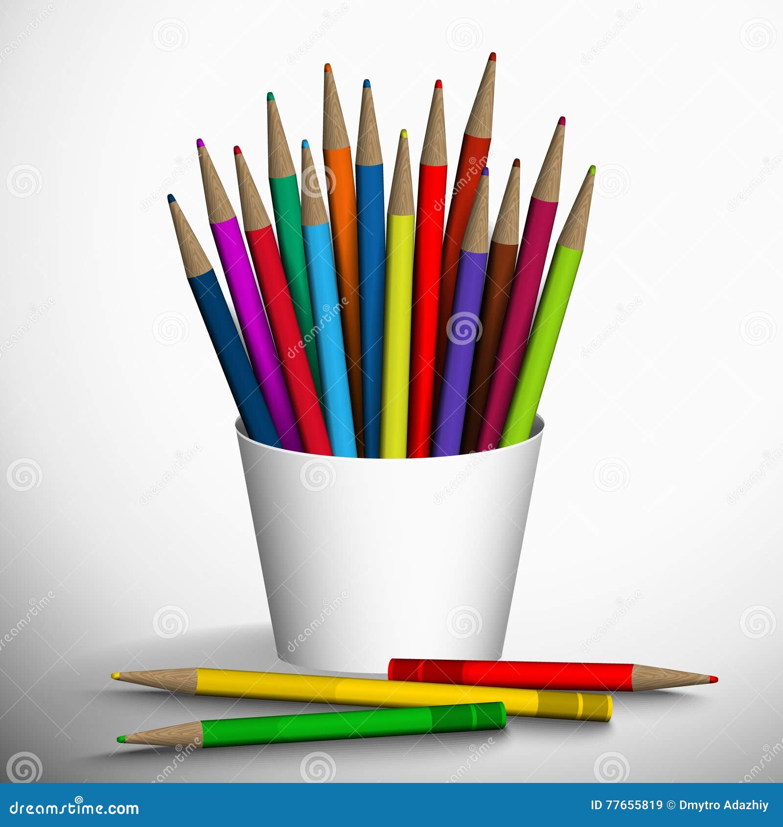 Schrijvende Werktuigen stock afbeelding. Image of grijs - 77655819