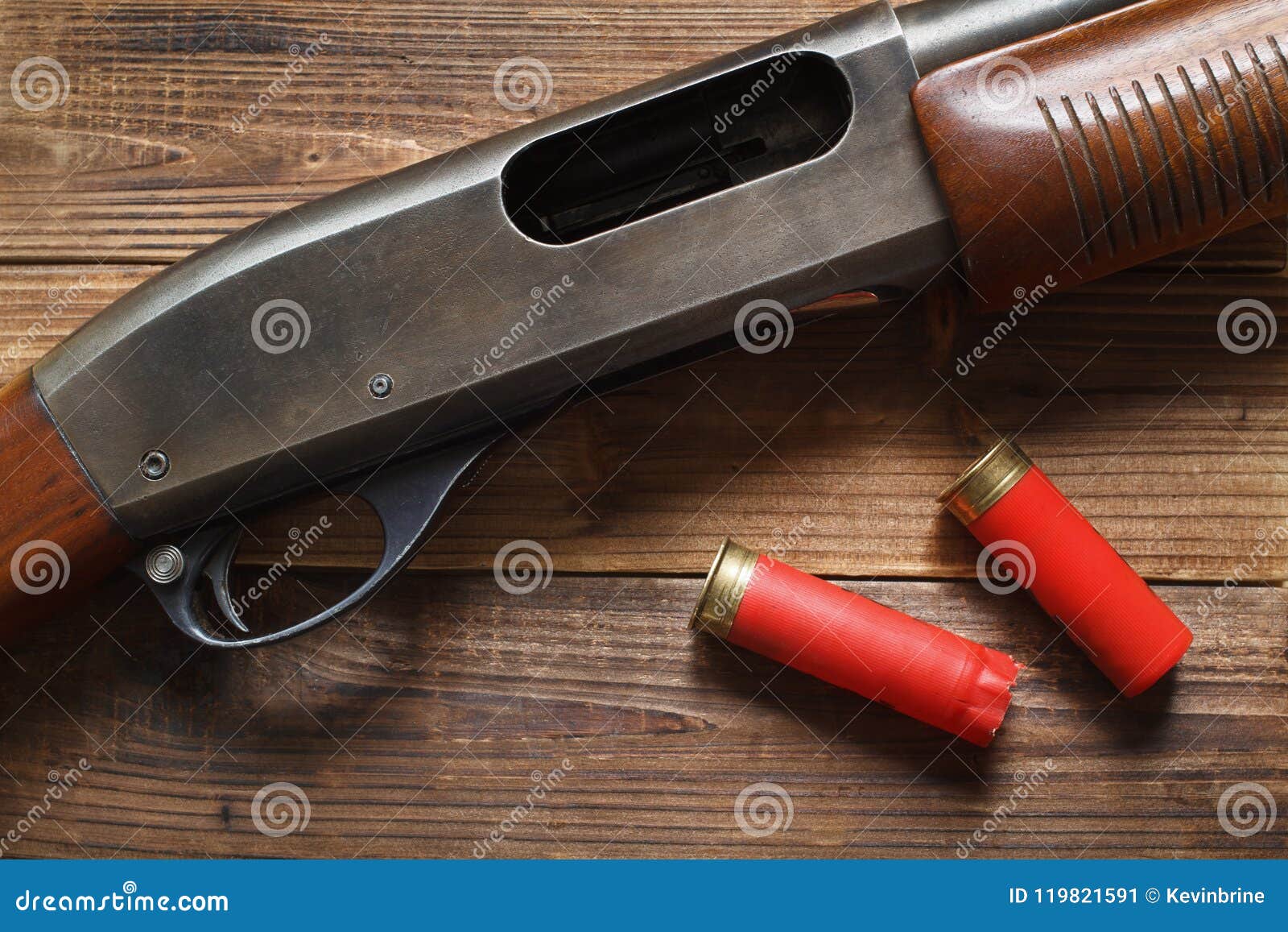 Schrotflinte stockbild. Bild von auslegung, metall, tödlich - 119821591