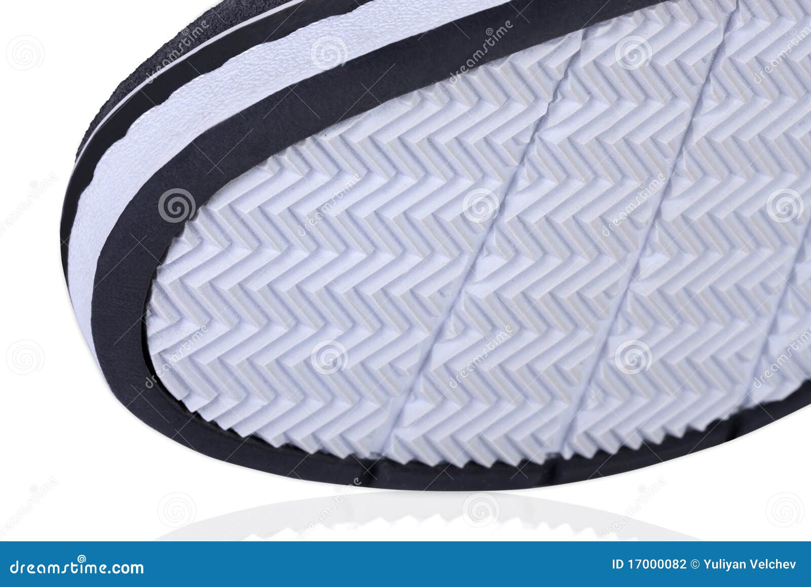 Schuhsohle stockfoto. Bild von getrennt, makro, hintergrund - 17000082