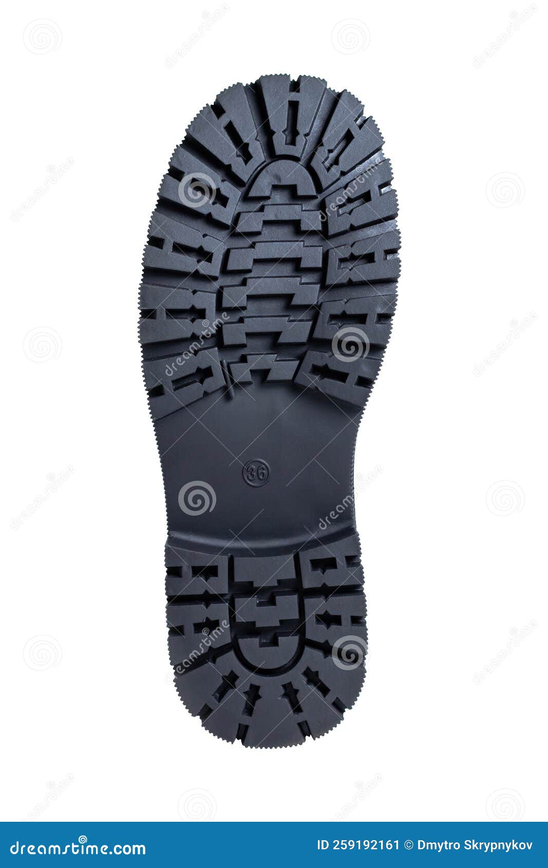 Schuhsohle. Isoliert Auf Weißem Hintergrund Stockbild - Bild von schutz ...