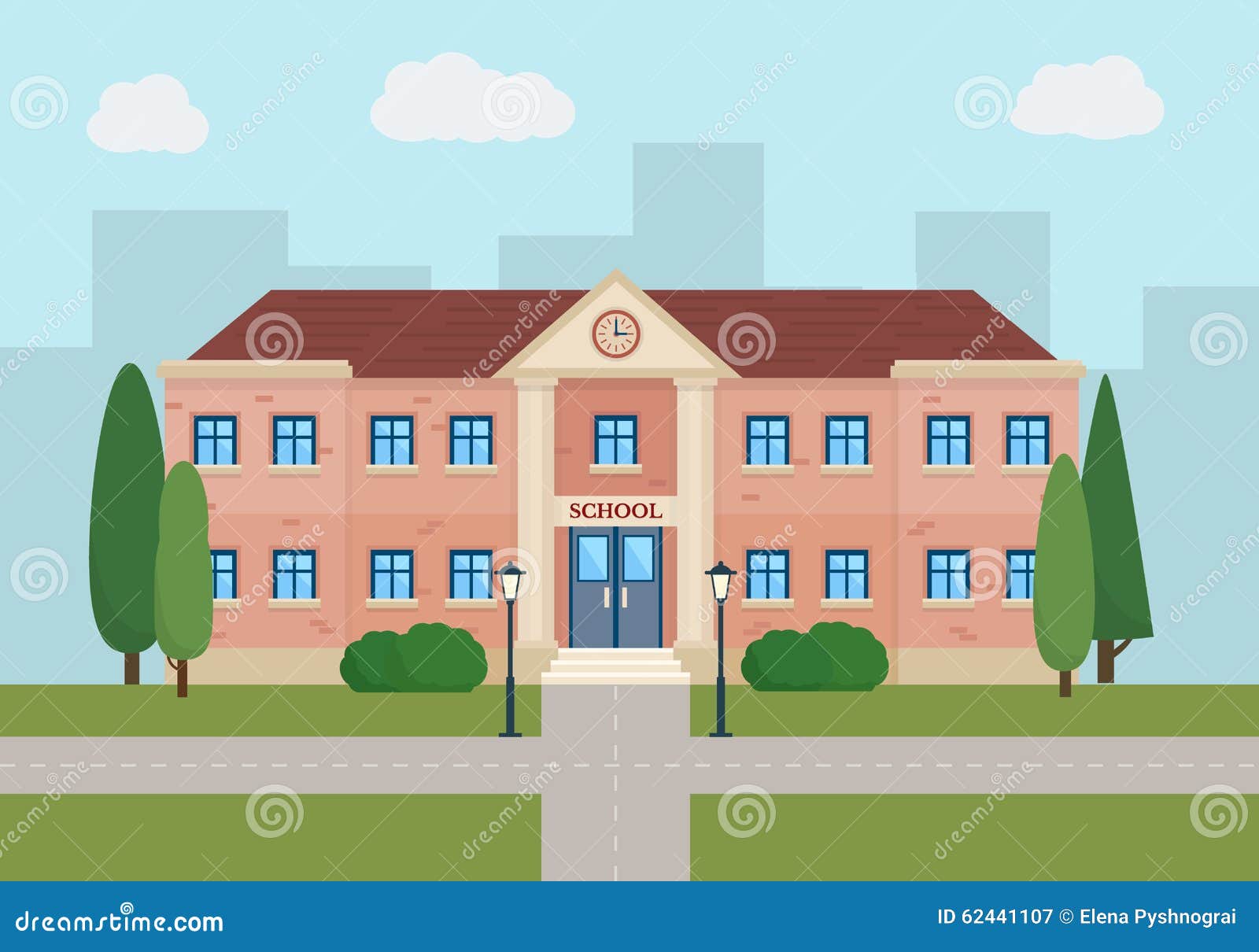 Schule und Ausbildung vektor abbildung. Illustration von abbildung ...