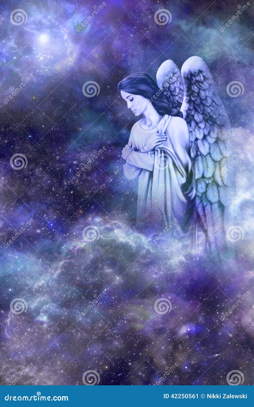 Schutzengel stockbild. Bild von künstlerisch, heilend - 42250561