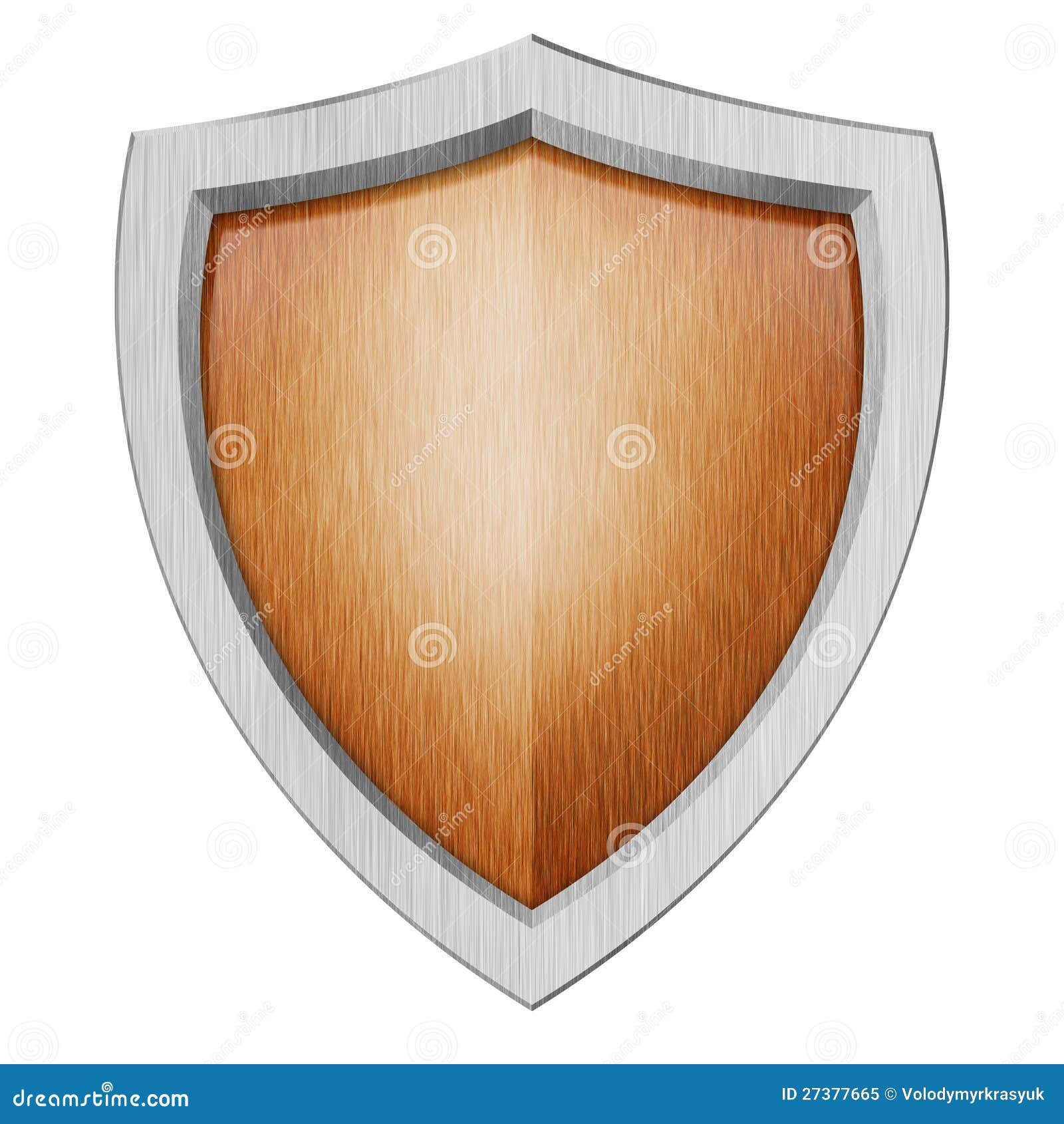 Schutzschild stock abbildung. Illustration von getrennt - 27377665