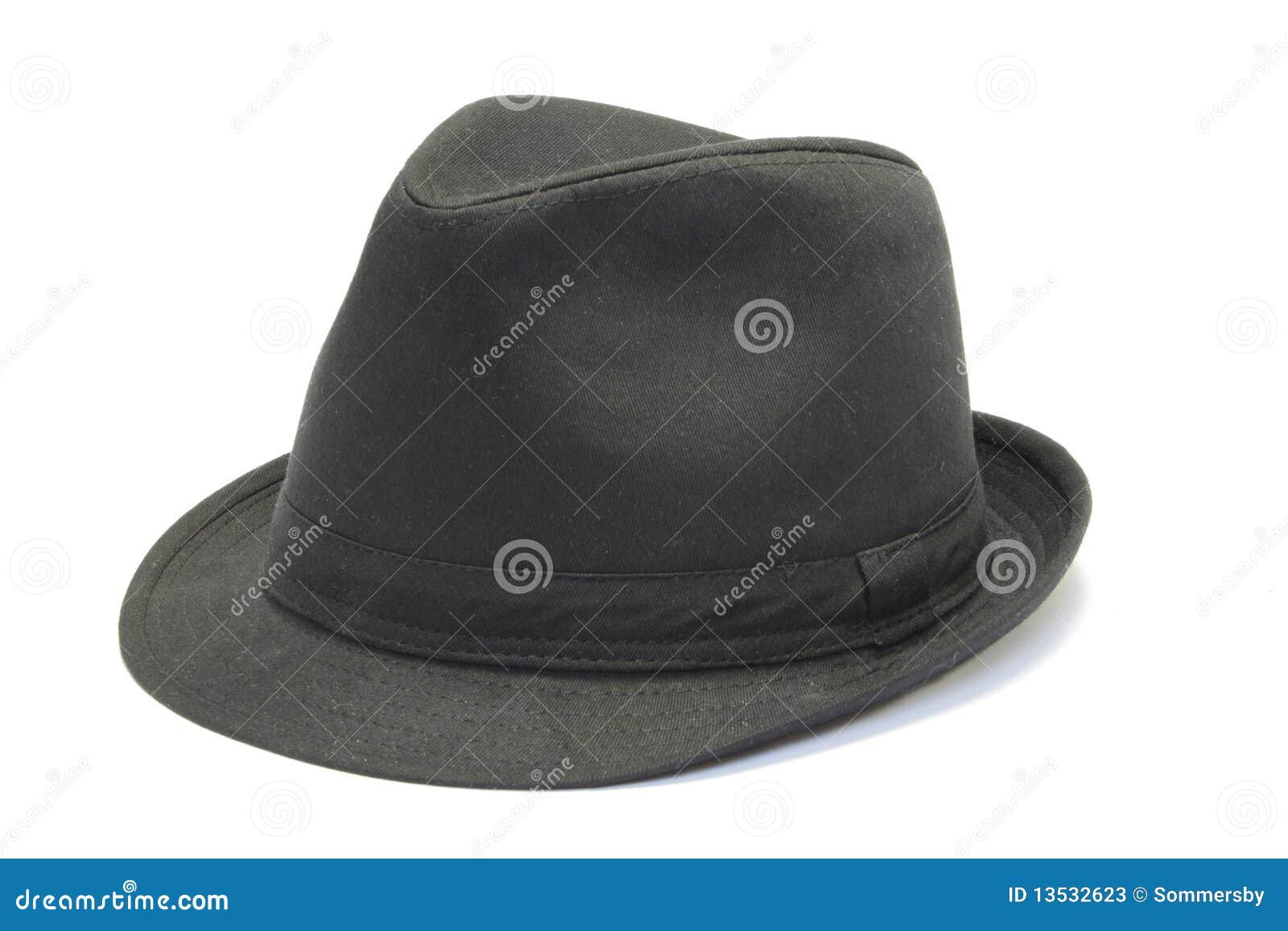 Schwarzer Hut stockbild. Bild von schutzkappe, england - 13532623
