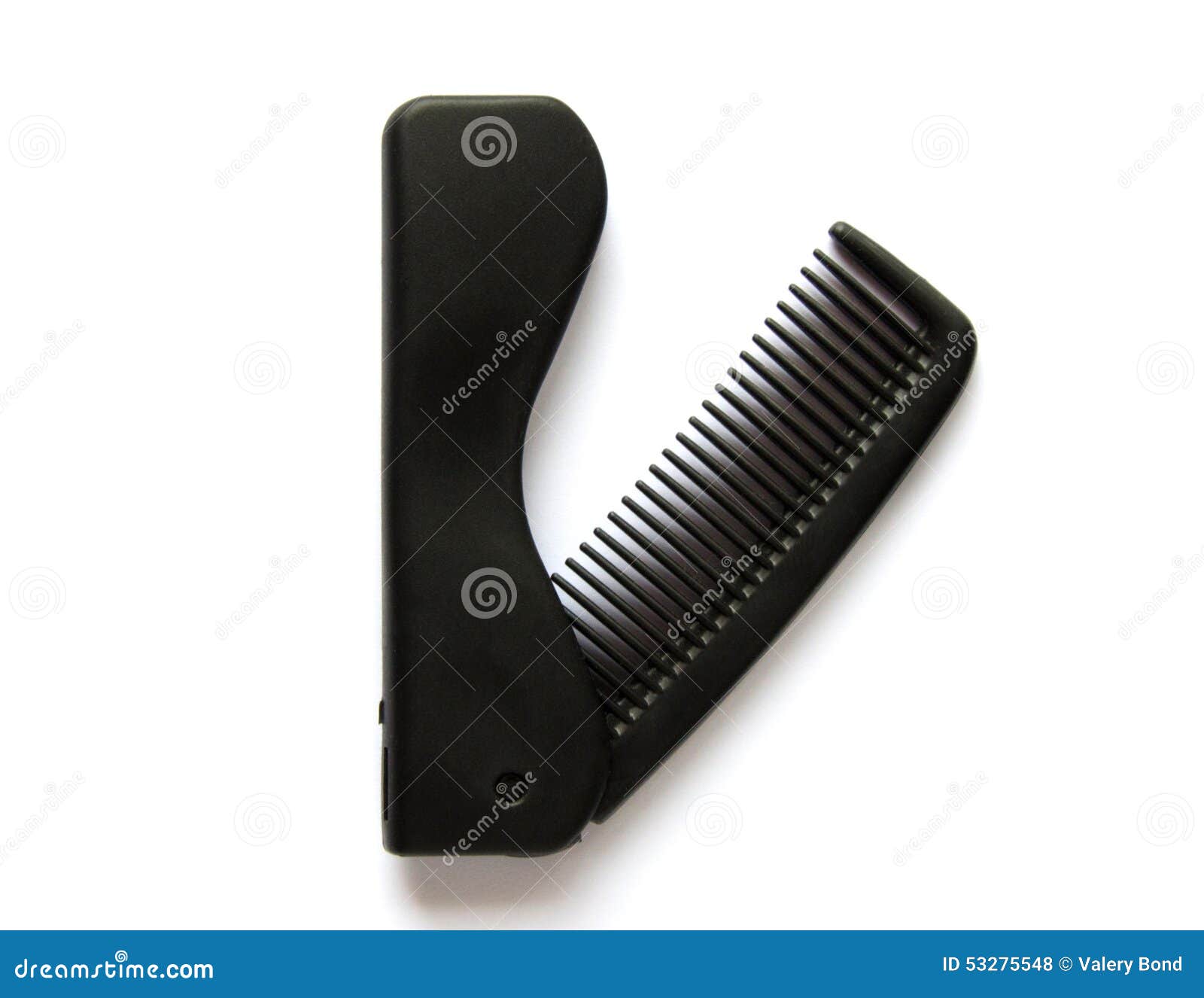 Schwarzer Kamm stockfoto. Bild von kamm, ausschnitt, kosmetik - 53275548