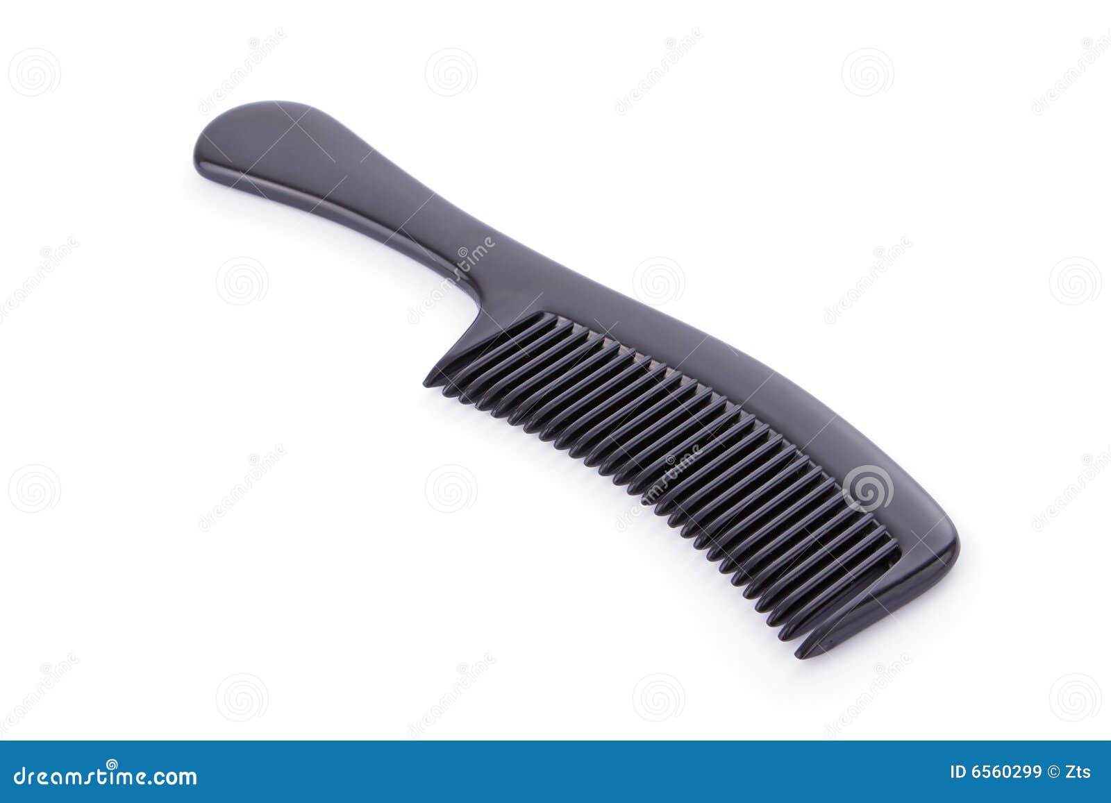 Schwarzer Kamm stockbild. Bild von zubehör, pflegen, hintergrund - 6560299