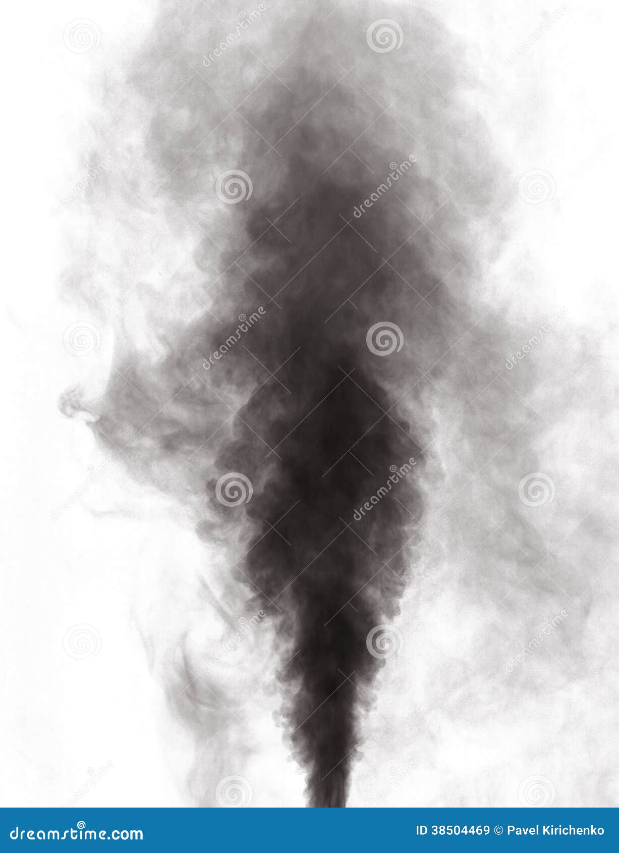 Schwarzer Rauch stockbild. Bild von verunreinigung, kondensation - 38504469