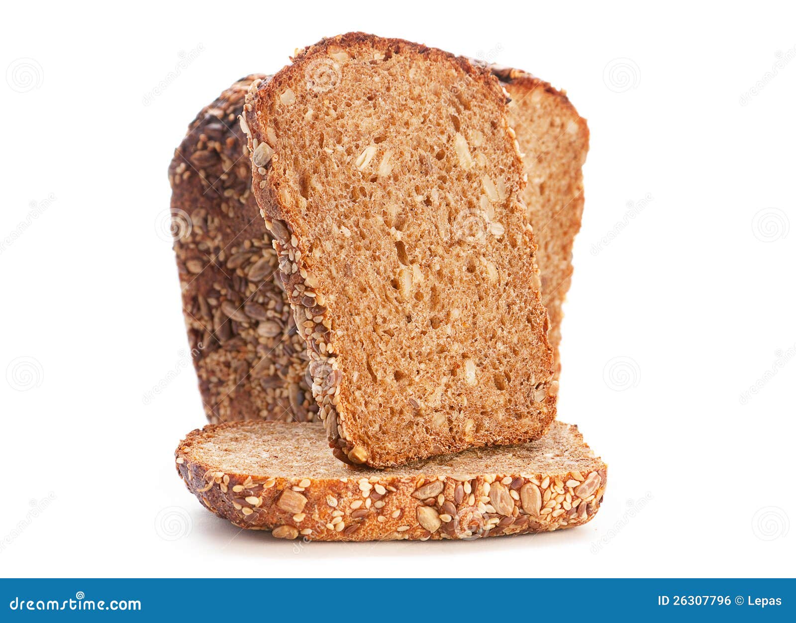 Schwarzes Gerstenbrot stockfoto. Bild von produkt, bäckerei - 26307796