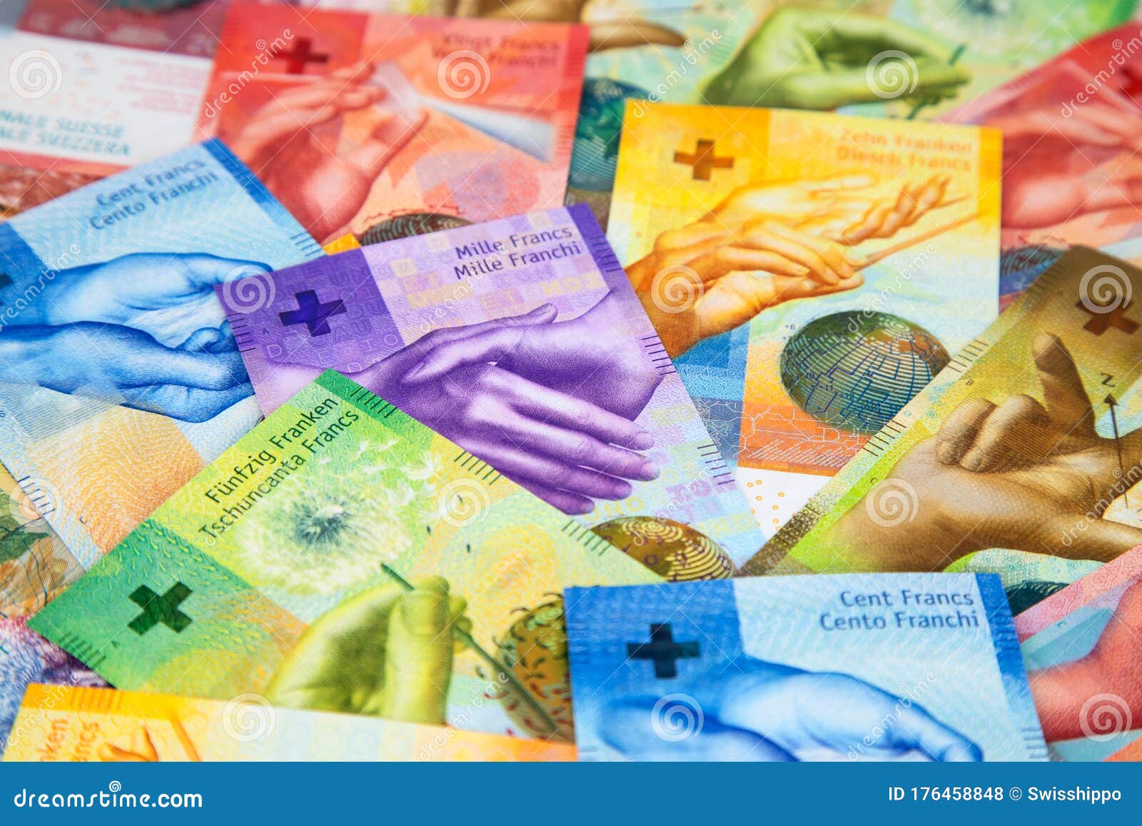 Schweizer Franken stockfoto. Bild von preis, vermögen - 176458848