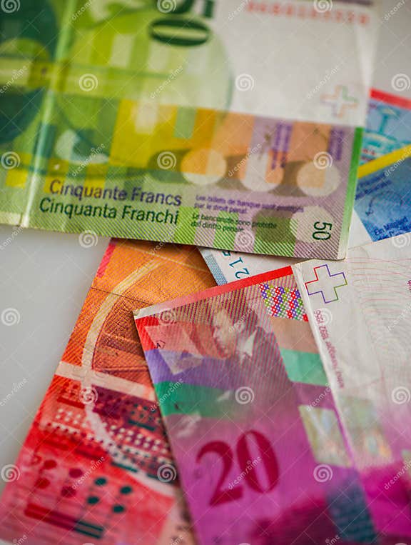 Schweizer Geld stockbild. Bild von schweizer, preis, gutschrift - 45838001