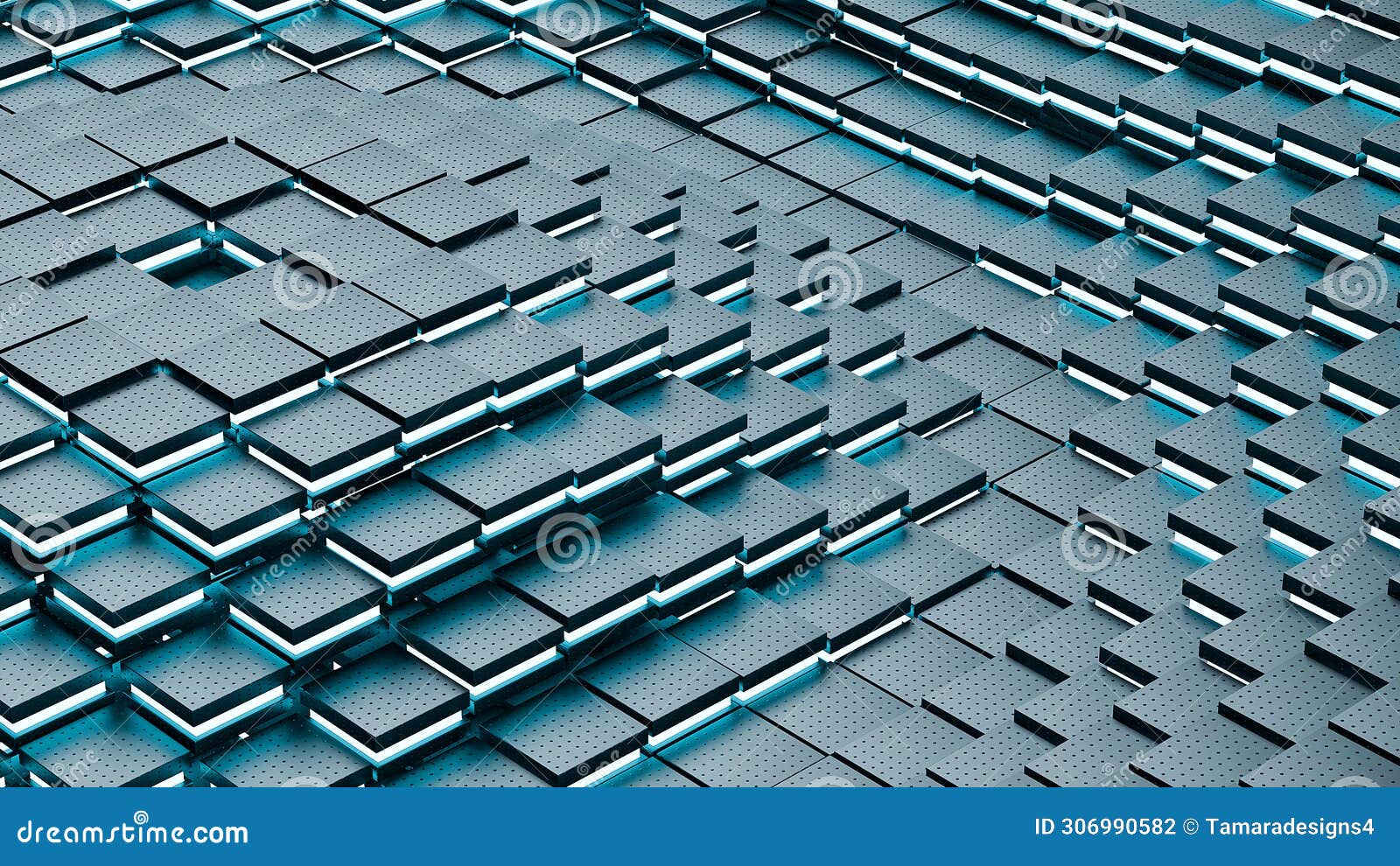 Sci-fi Abstract Cyber Grid Background Stock Photo - Image of ...
