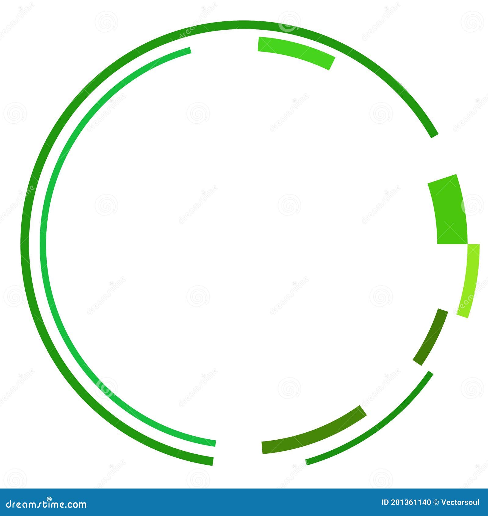 Sci-fi Concentric, Geometric Ring, Circle UI, GUI Design Element Vector ...