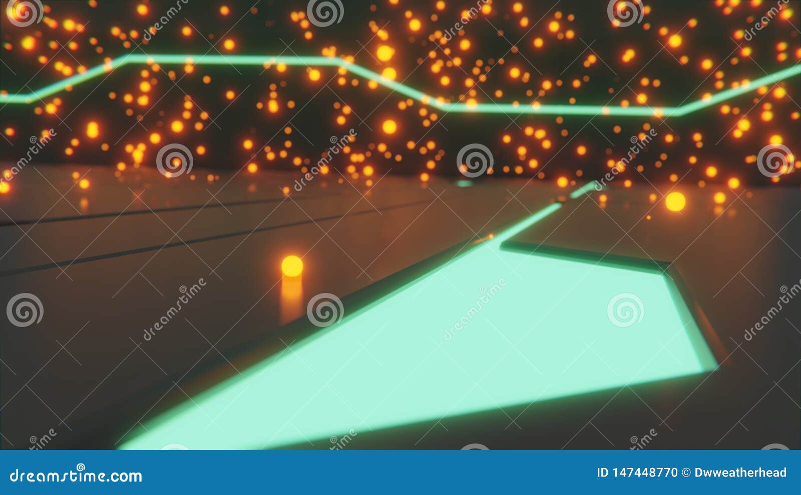 Sci-fi 3d Rendering of Single Orange Glowing Ember on Floor with ... Sci-fi 3d Rendering of Single Orange Glowing Ember on Floor with ...