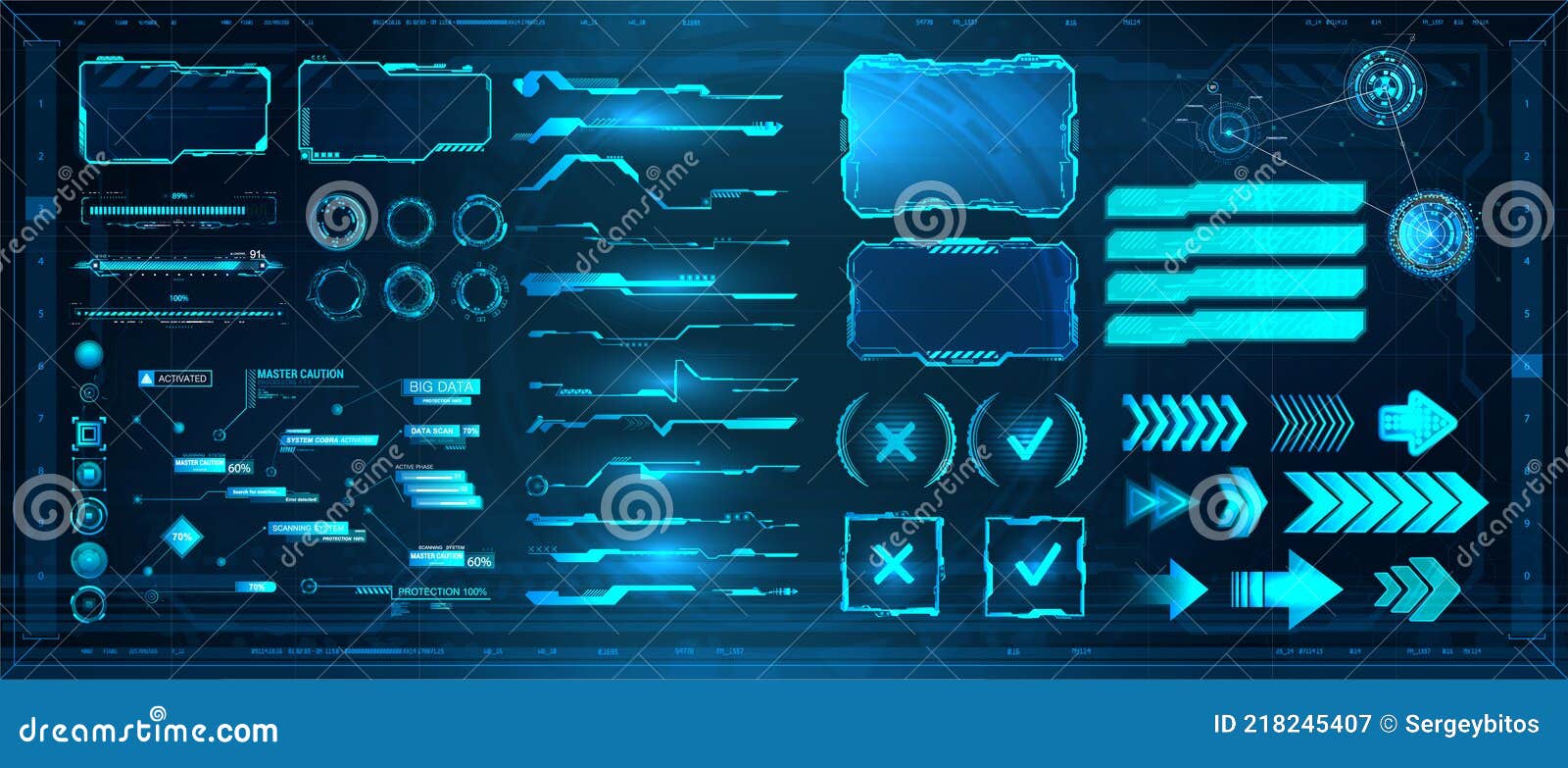 Elements Game Interface Stock Illustrations – 13,964 Elements Game ...