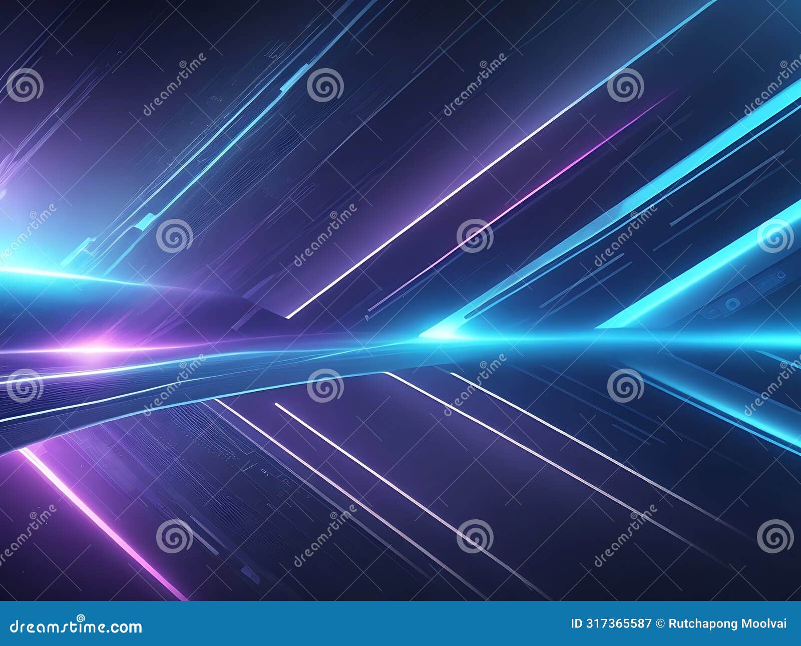 Sci-fi Digital Technology with Line Connect Network and Data Graphic ...