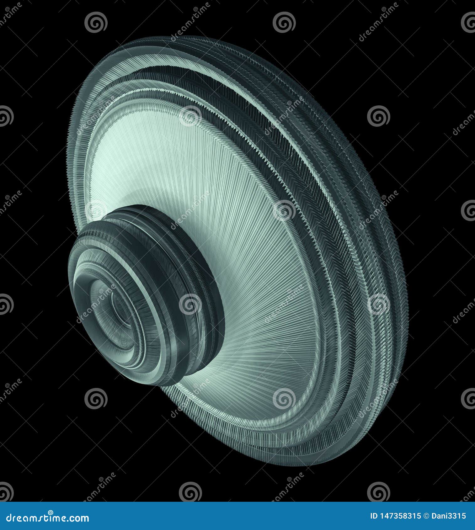 Sci-Fi Element for Spaceship, Futuristic Concept Stock Illustration ...