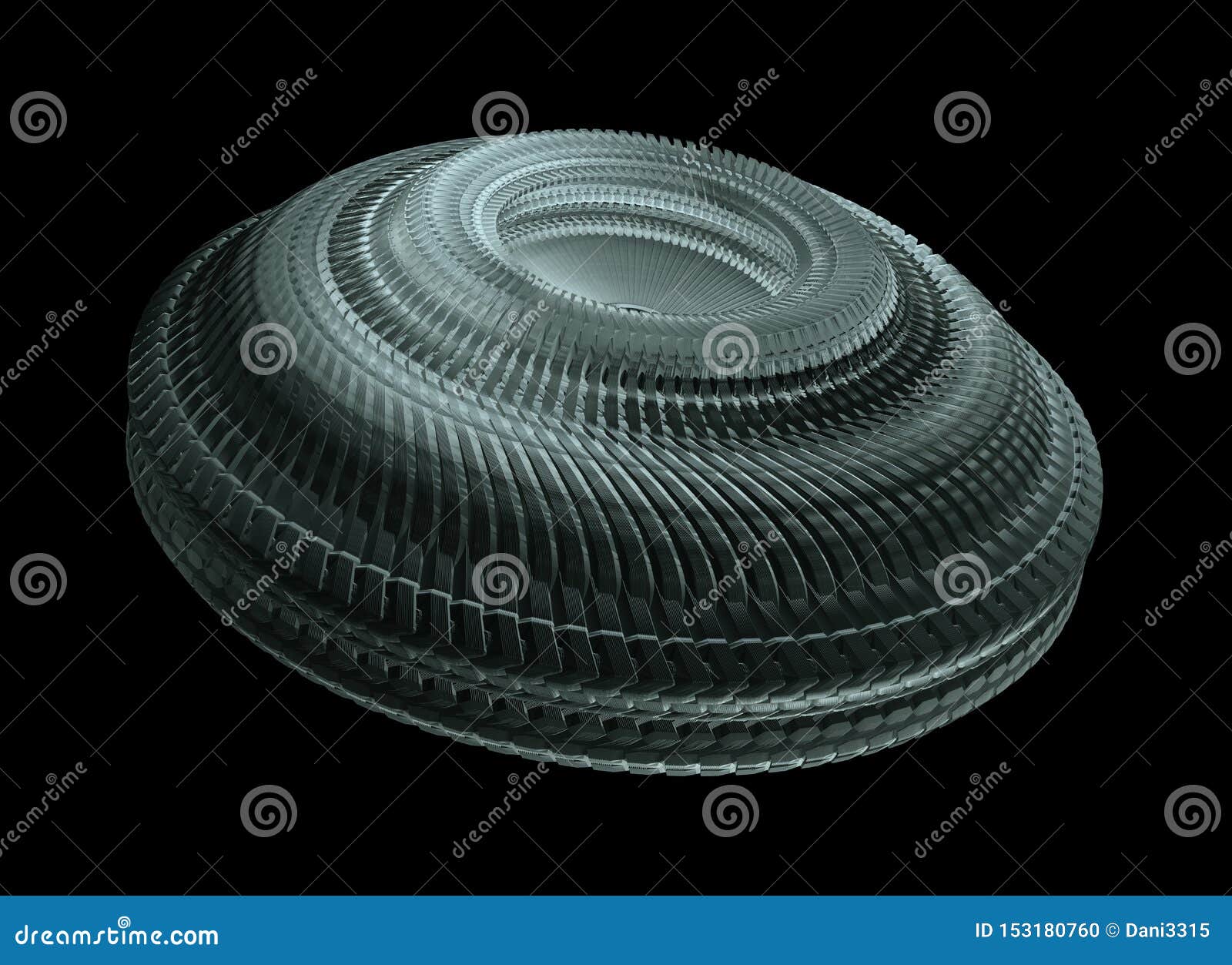 Sci-Fi Element for Spaceship, Futuristic Concept Stock Illustration ...