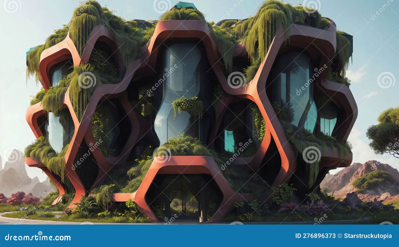 The Hive - Generative AI Illustration Stock Illustration - Illustration ...