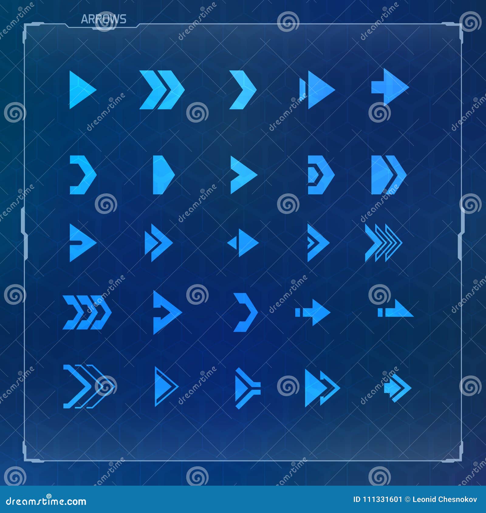 Sci-fi Futuristic Design Arrow Icons Set Stock Vector - Illustration of ... Sci-fi Futuristic Design Arrow Icons Set Stock Vector - Illustration of ...