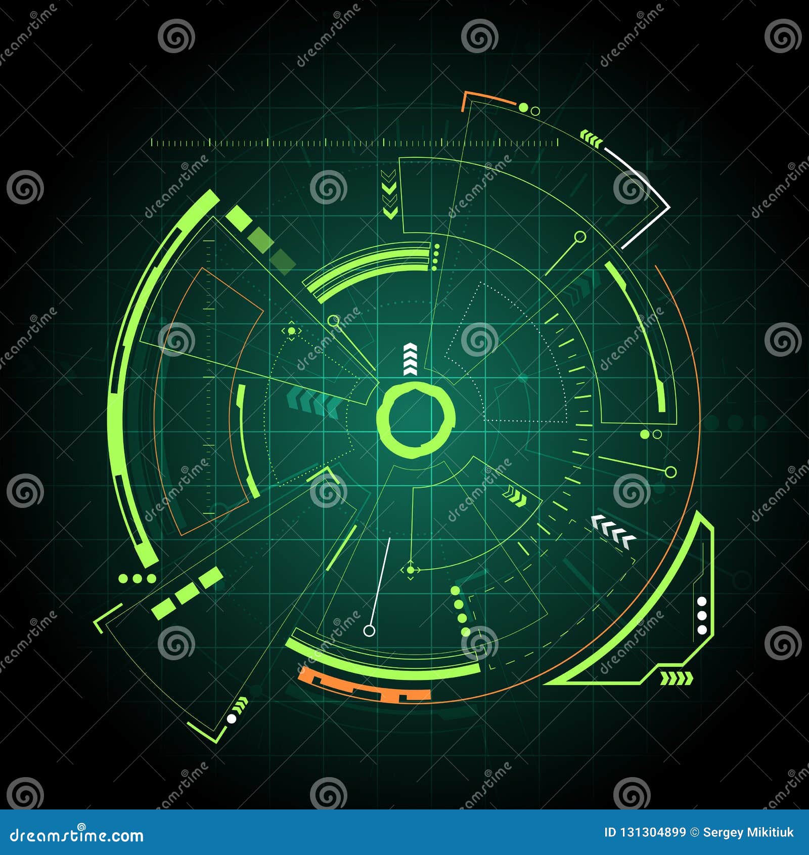 Sci Fi Futuristic User Interface Stock Vector - Illustration of circle ... Sci Fi Futuristic User Interface Stock Vector - Illustration of circle ...