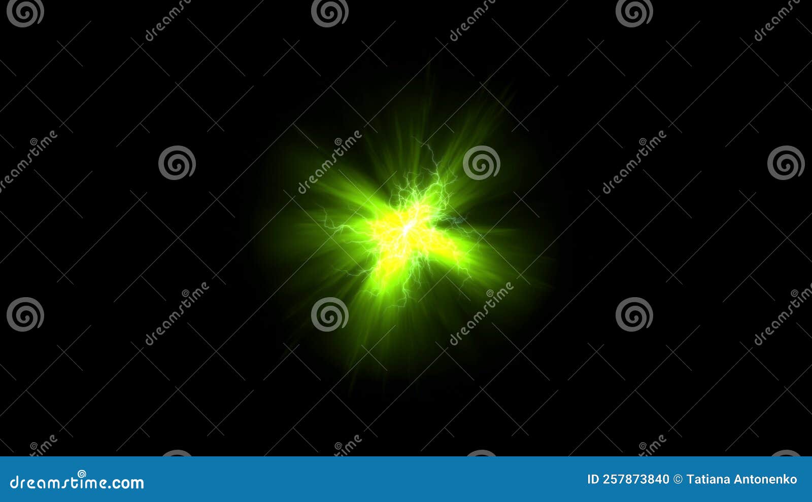 Sci-fi Hud Magic Explosion and Burning Dots and Particles in Circle ...