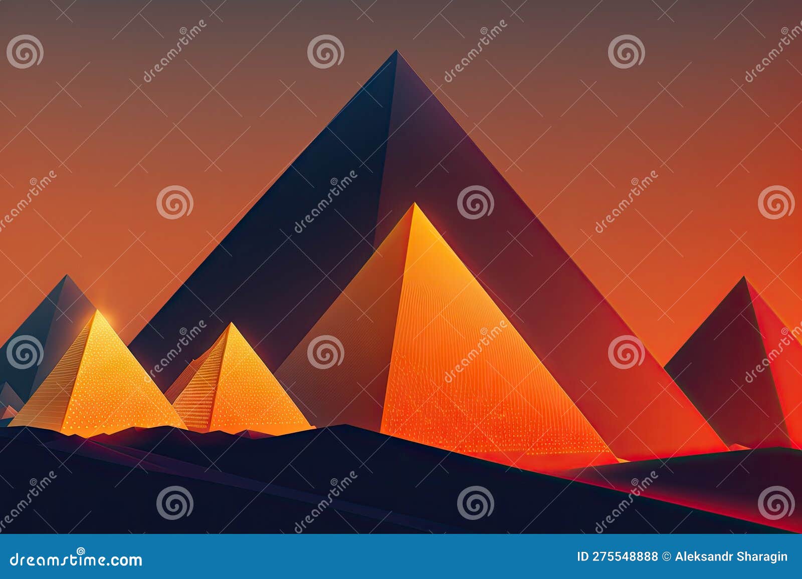 Retrofuturistic Synthwave Grid Background A Glowing Seamless Loop Of ...