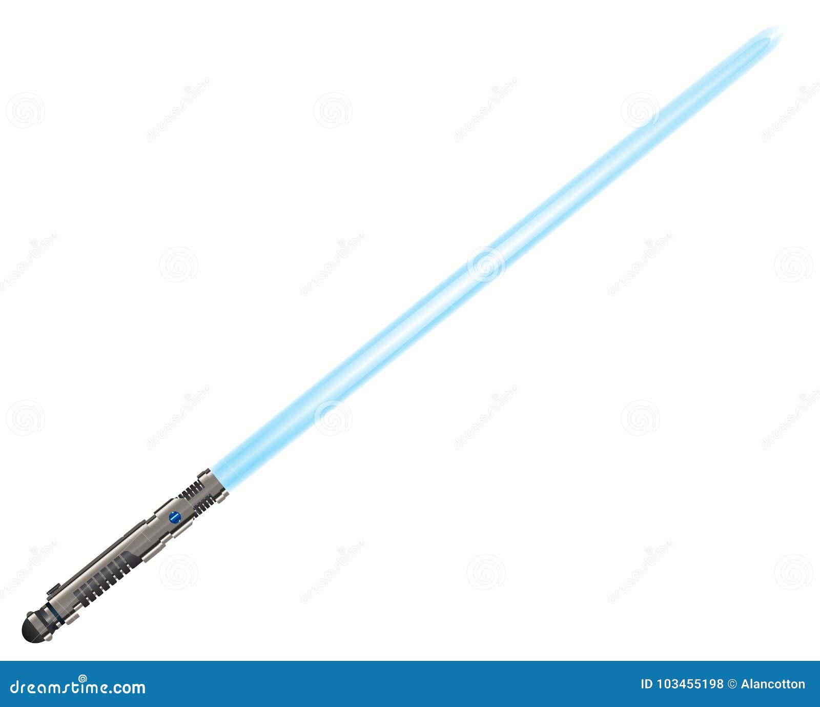 Blue Light Sword Weapon stock vector. Illustration of vector - 103455198