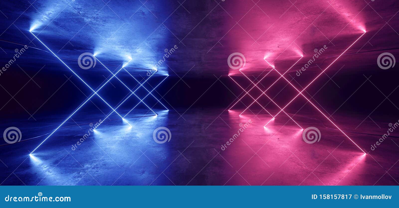 Sci Fi Neon Glowing Lights Blue Shaped Lines Cables Floor Lasers Studio ... Sci Fi Neon Glowing Lights Blue Shaped Lines Cables Floor Lasers Studio ...