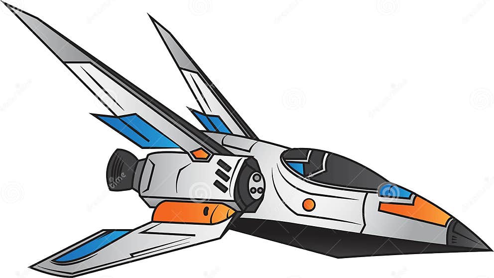 Sci Fi Space Ship Jet Engine Stock Vector - Illustration of animators, scifi: 229316202