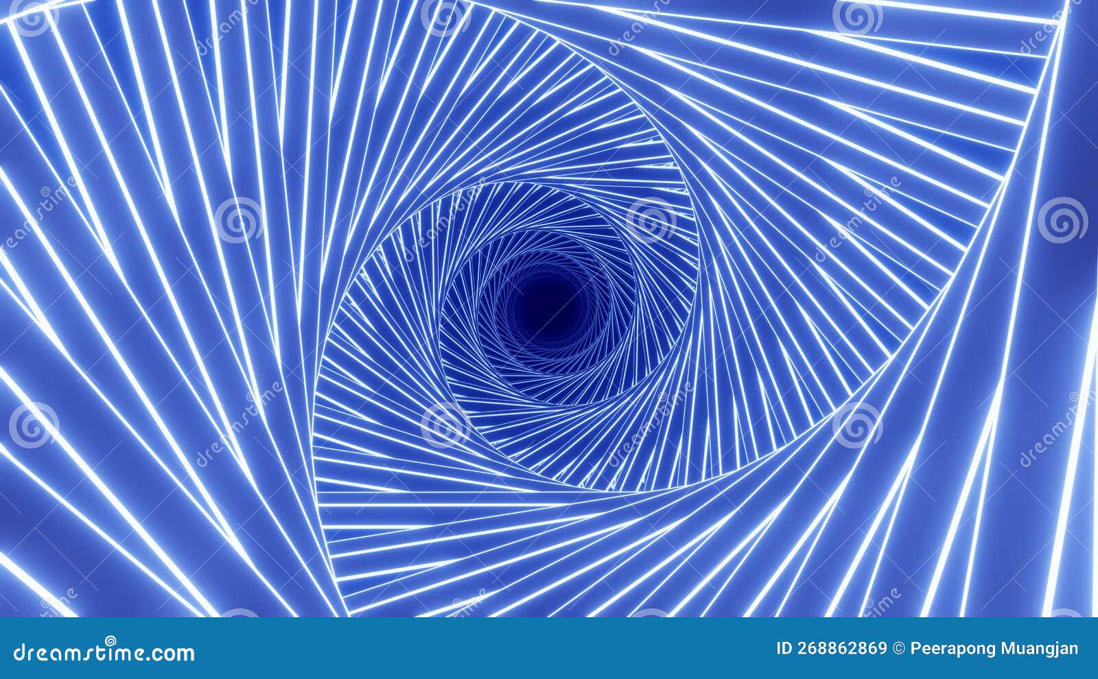 Sci-fi Spiral Dynamic Vortex Abstract Background. Wormhole Wire Frame ...
